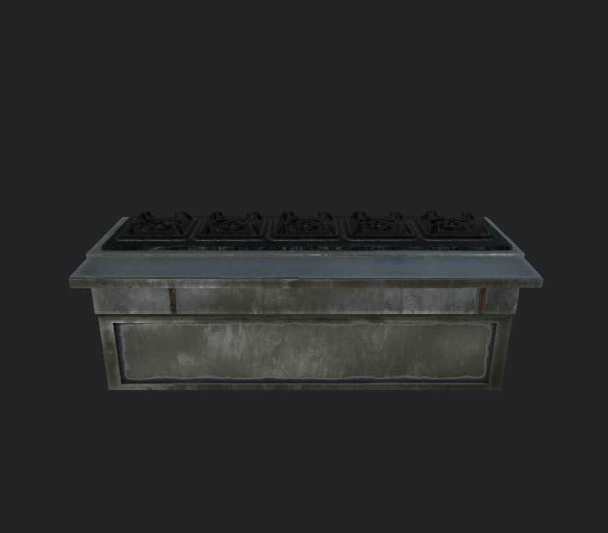 Cooking Burners 3D model | CGTrader