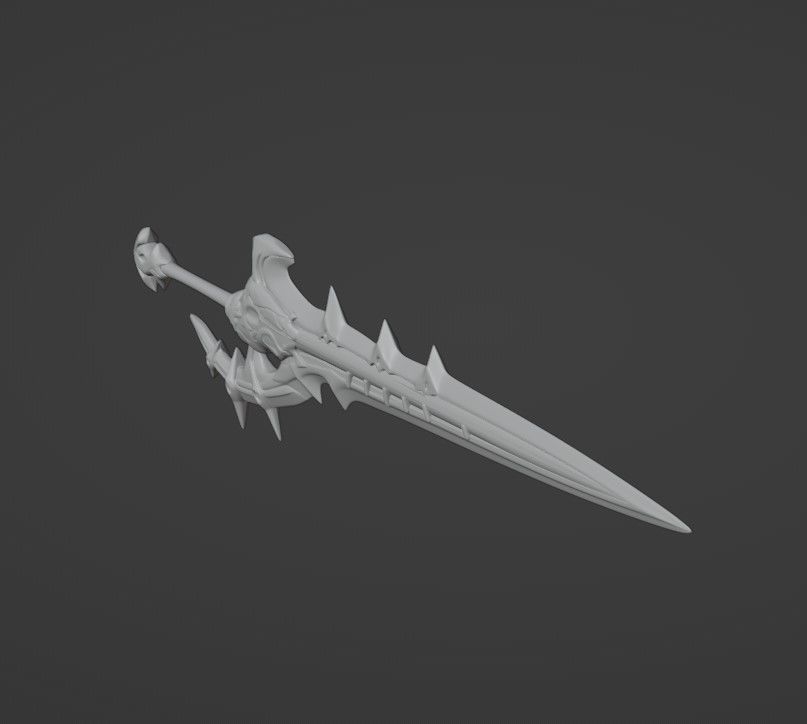Icarus Disperser Dagger 3D model from Lineage2 Game 3D print 3D model ...