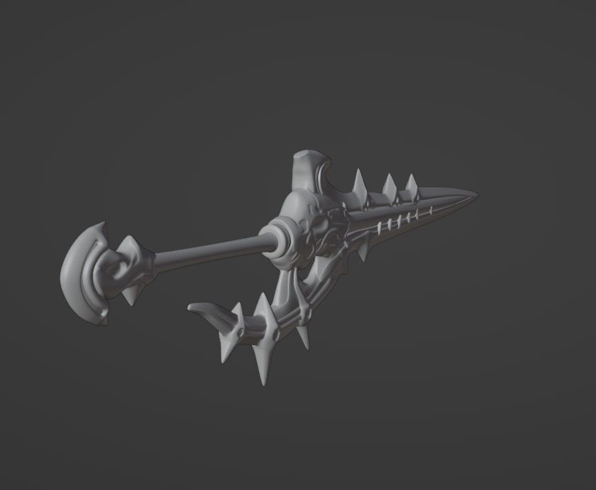 Icarus Disperser Dagger 3D model from Lineage2 Game 3D print 3D model ...