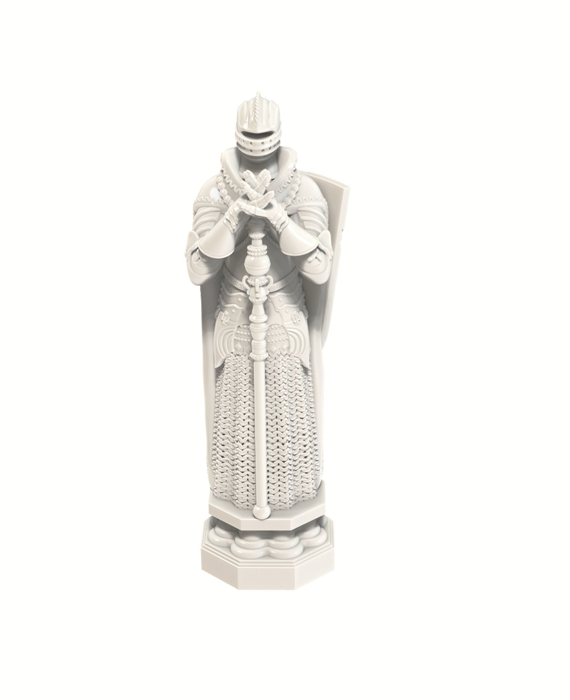 HARRY POTTER WIZARD CHESS SET - QUEEN 3D model 3D printable | CGTrader