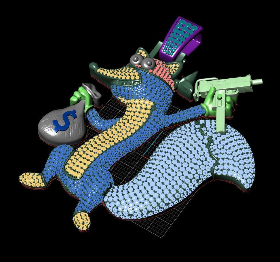 Swiper Pendant 3D model 3D printable | CGTrader