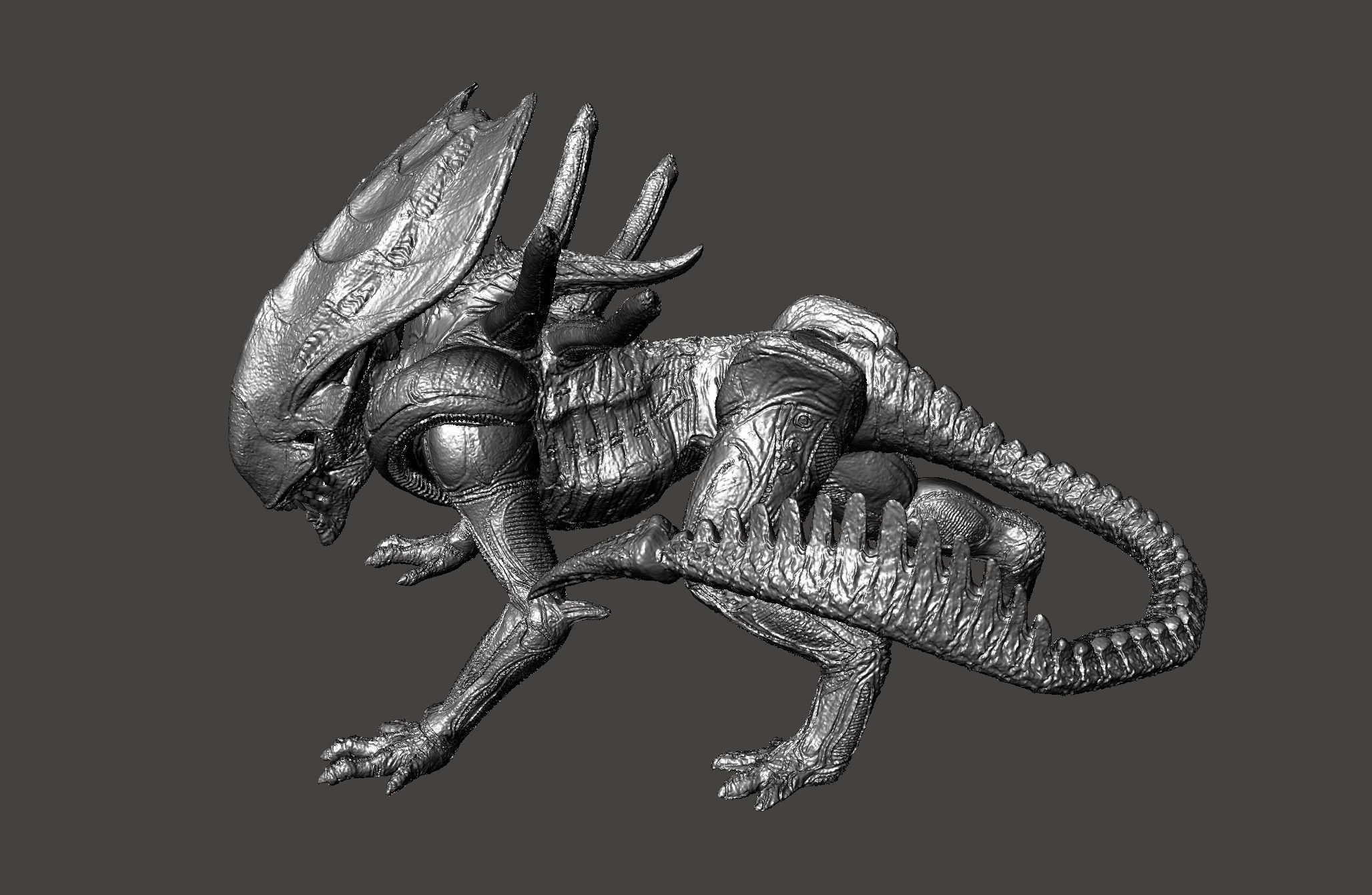 GAMEQRAFT XENOMORPH STL COLLECTION | CGTrader