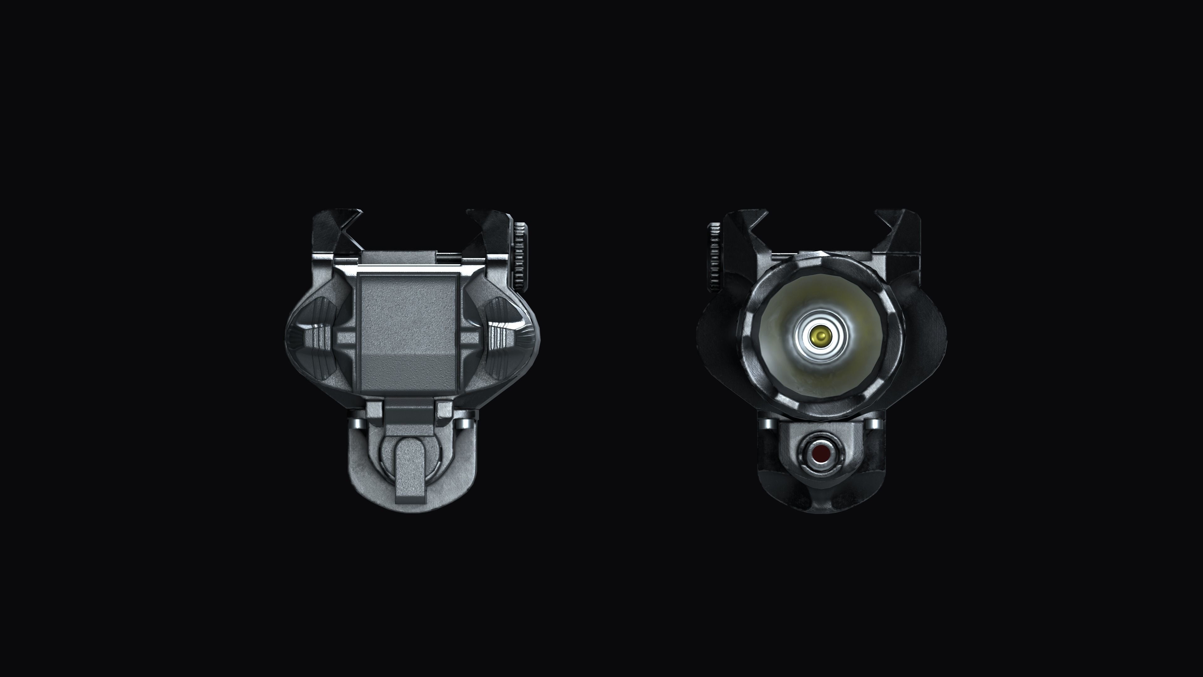 3D model Surefire X400 tactical weaponlight VR / AR / low-poly | CGTrader