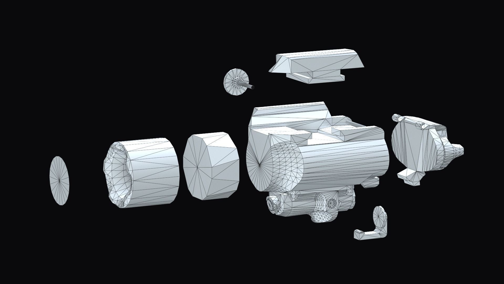 3D model Surefire X400 tactical weaponlight VR / AR / low-poly | CGTrader