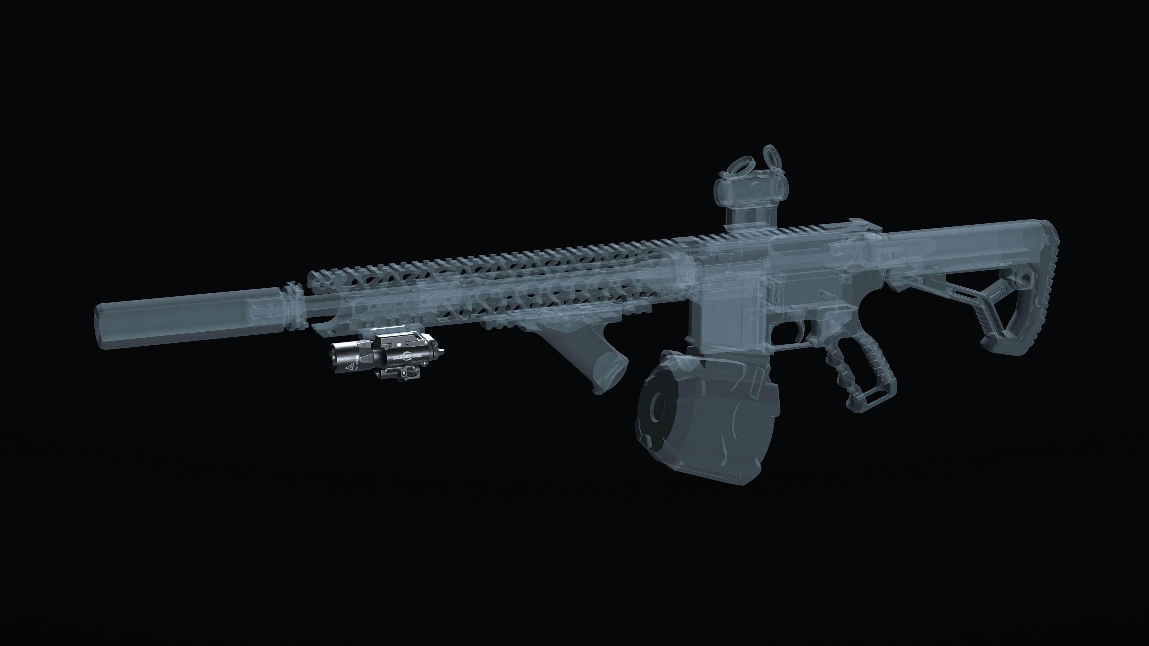 3D model Surefire X400 tactical weaponlight VR / AR / low-poly | CGTrader