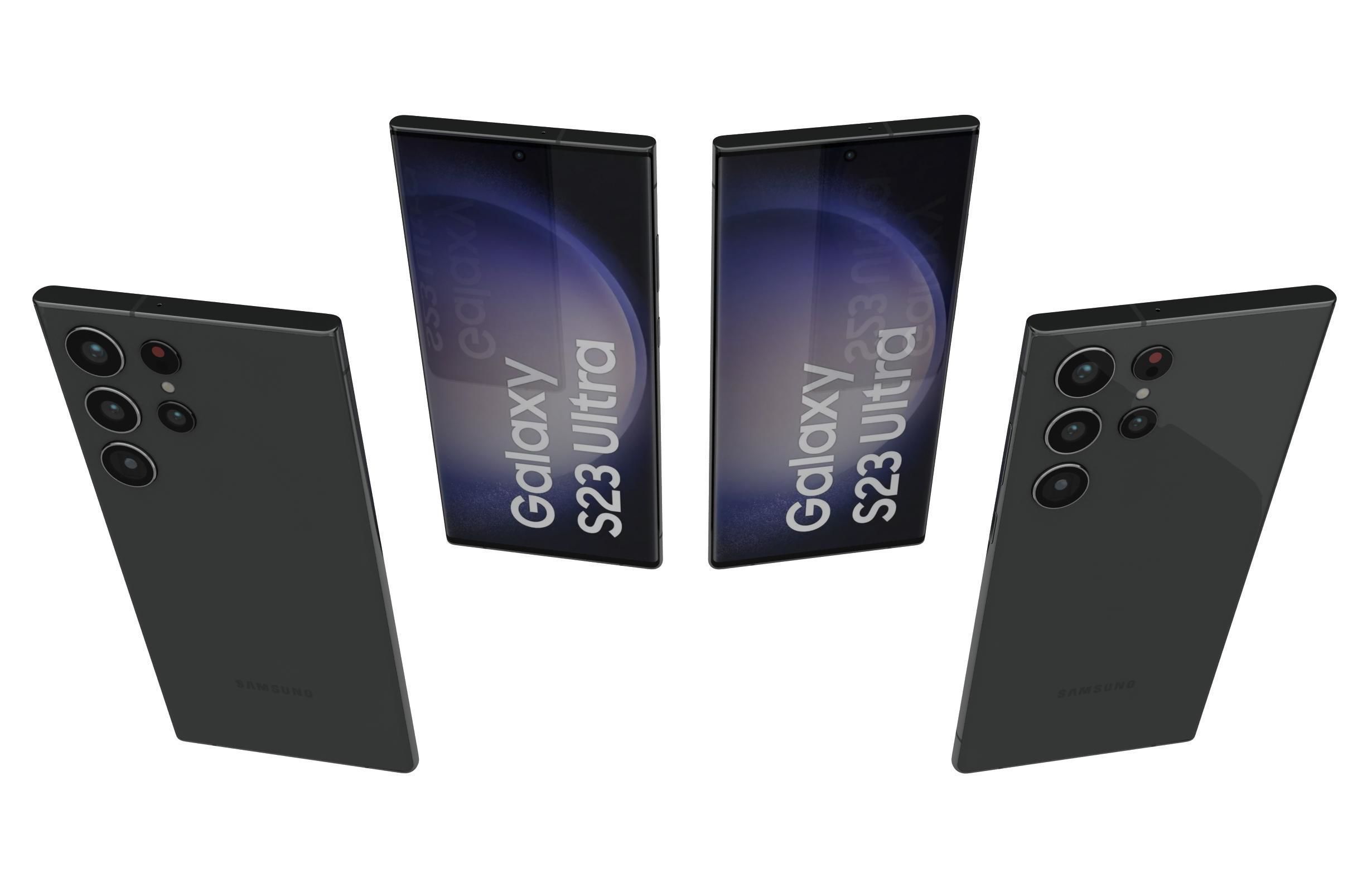 Samsung Galaxy S23 Ultra All Colors 3D model | CGTrader