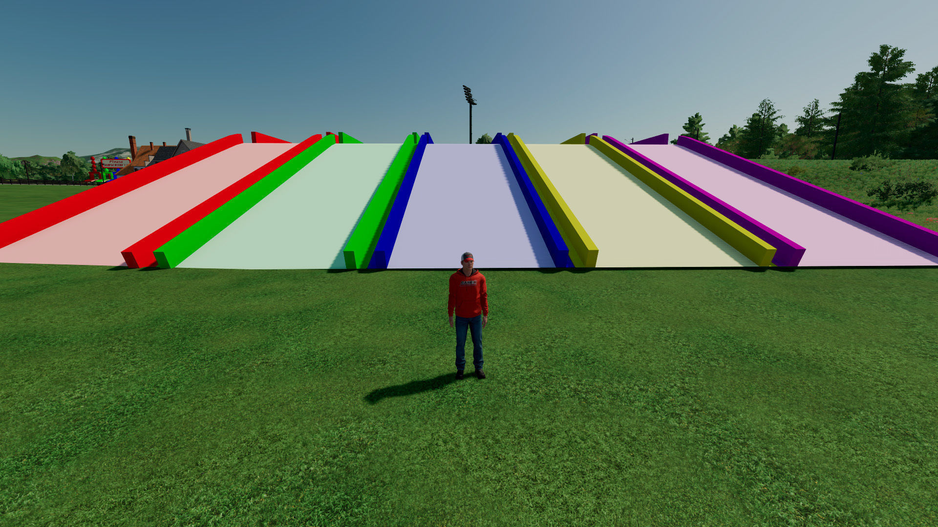 3D model Wonderful Colored Parkour FS22 VR / AR / low-poly | CGTrader