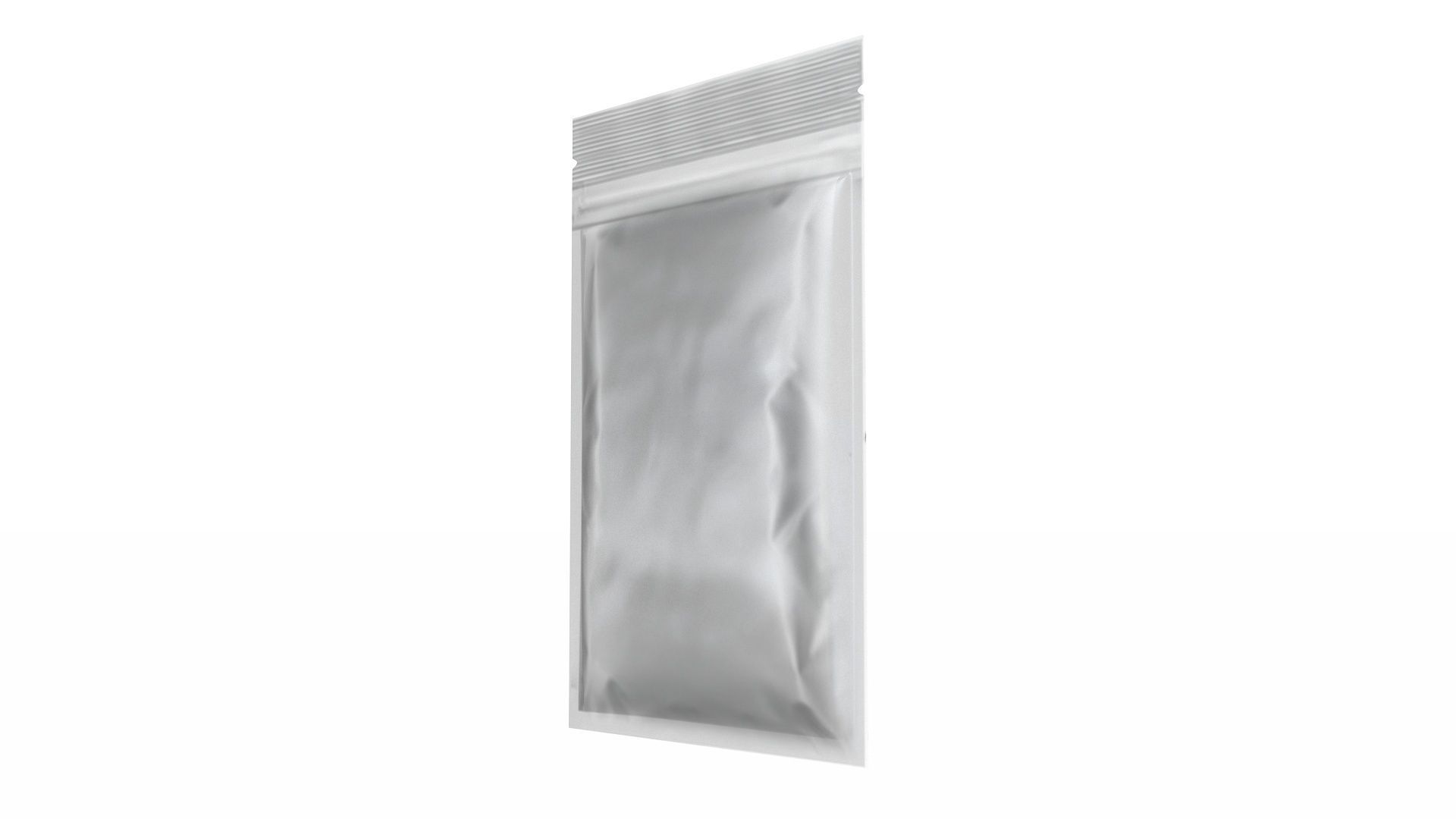 Plastic Food Pouch 3 3D model | CGTrader