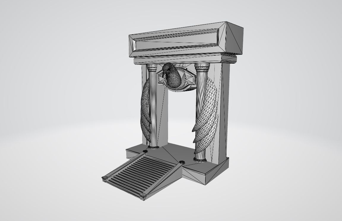 3D model Game ready ancient gate VR / AR / low-poly | CGTrader