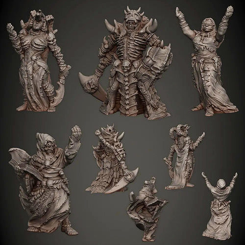 Cultist --Support Free-- 3D model 3D printable | CGTrader