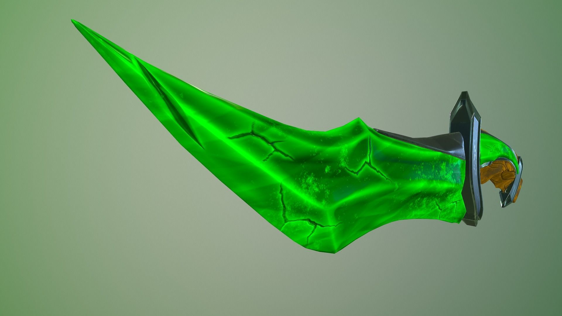 3D model stylized fantasy dagger VR / AR / low-poly | CGTrader