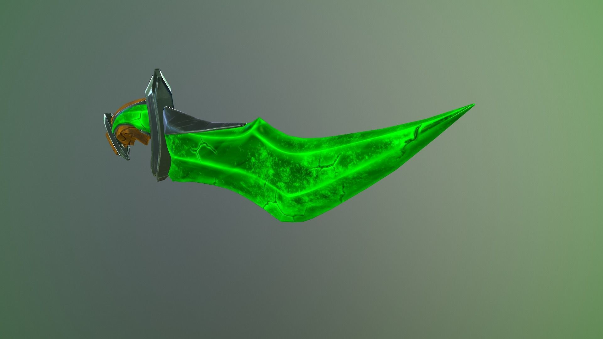 3D model stylized fantasy dagger VR / AR / low-poly | CGTrader