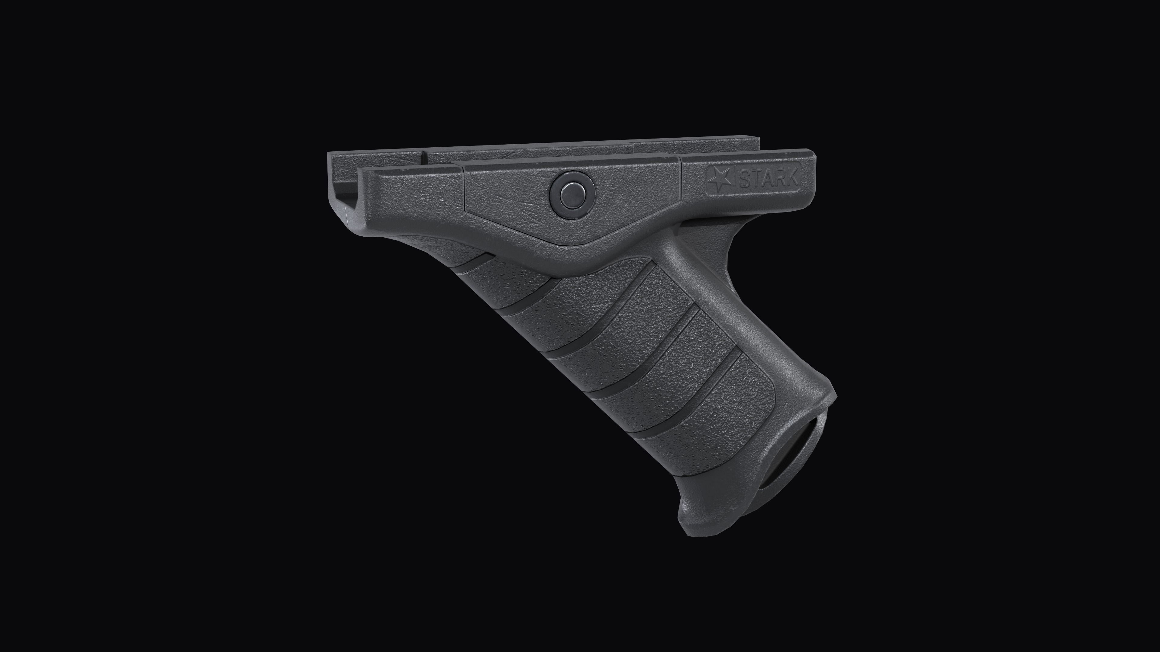3D model Stark SE-5 Express tactical forward grip VR / AR / low-poly ...