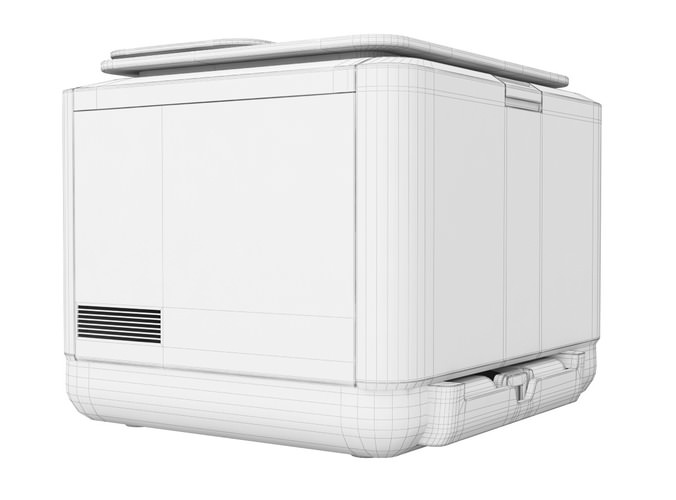 Samsung Color Laser Printer 3D Model MAX OBJ FBX | CGTrader.com