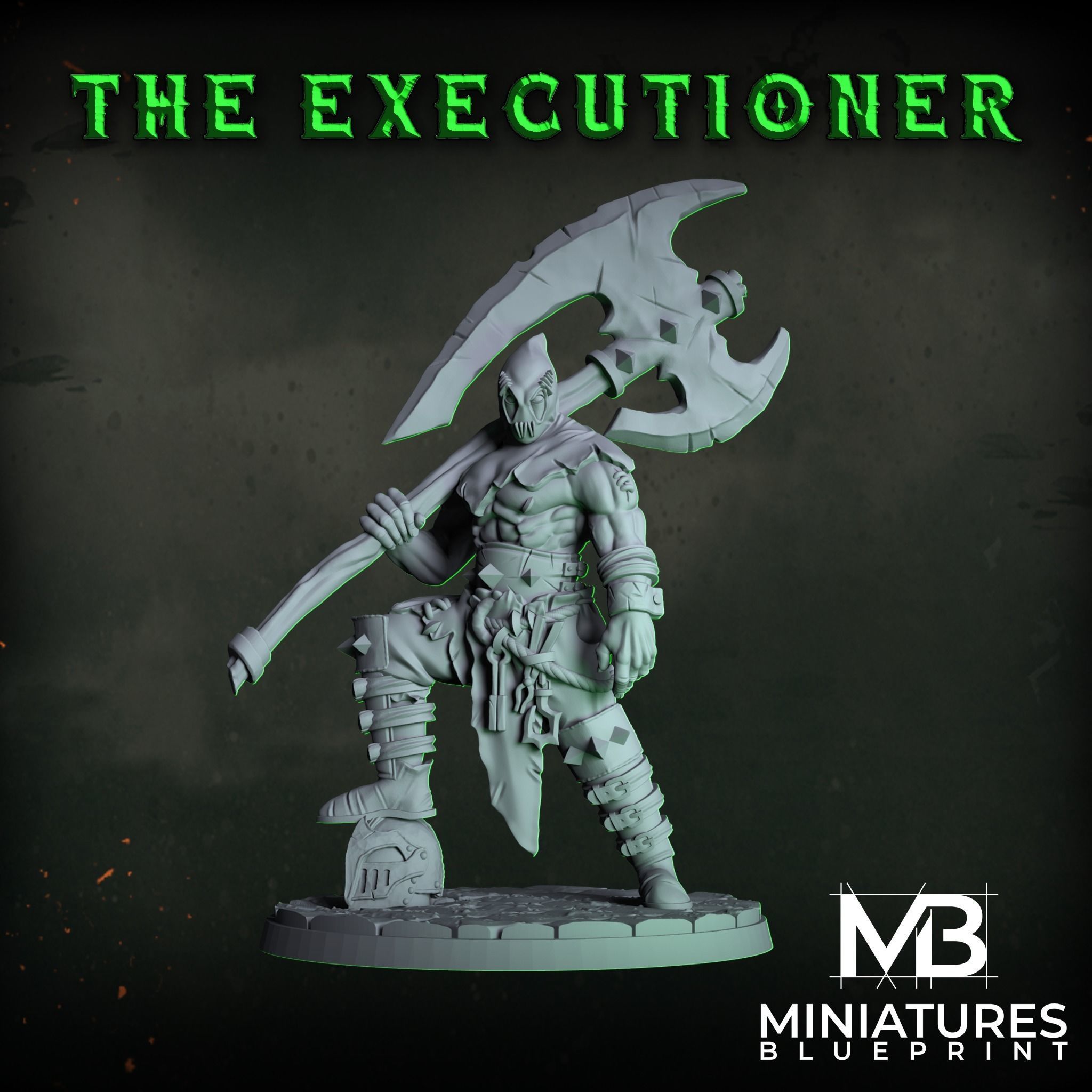 The Executioner 3D model 3D printable | CGTrader