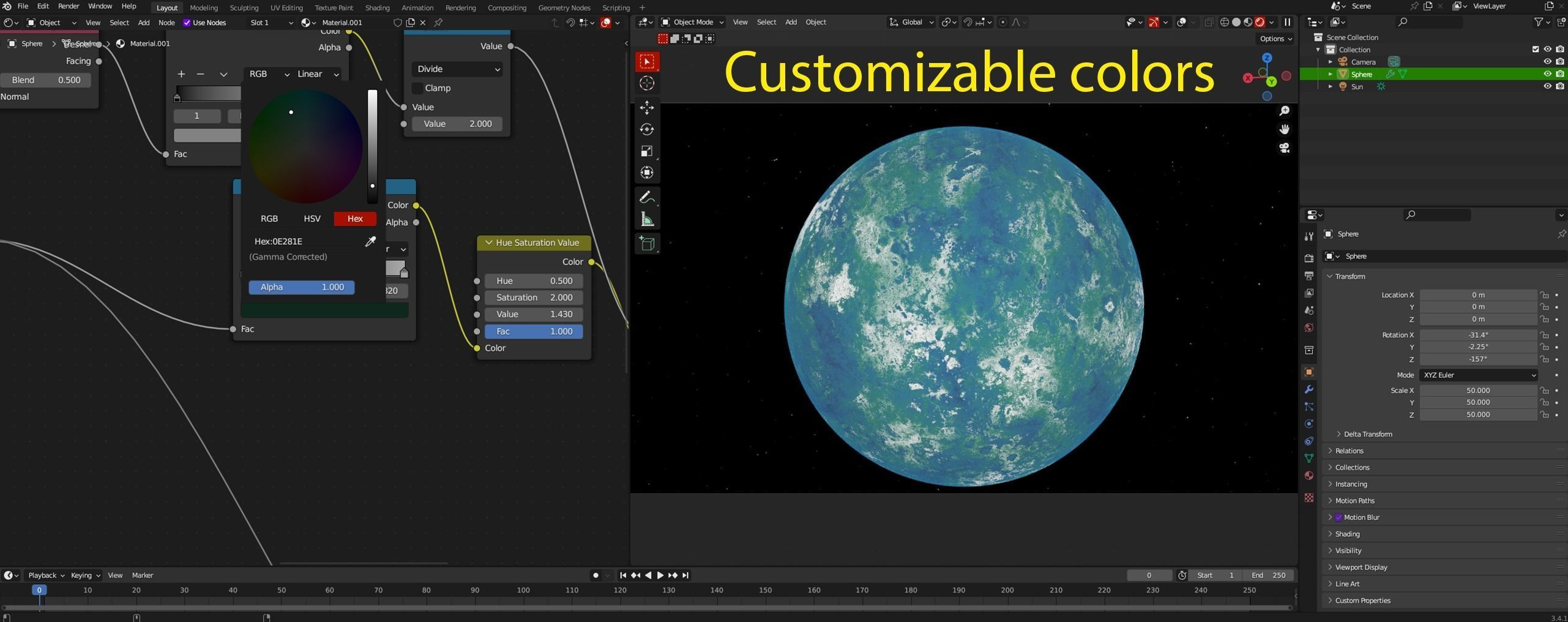 4 Planets Pack 3D model | CGTrader