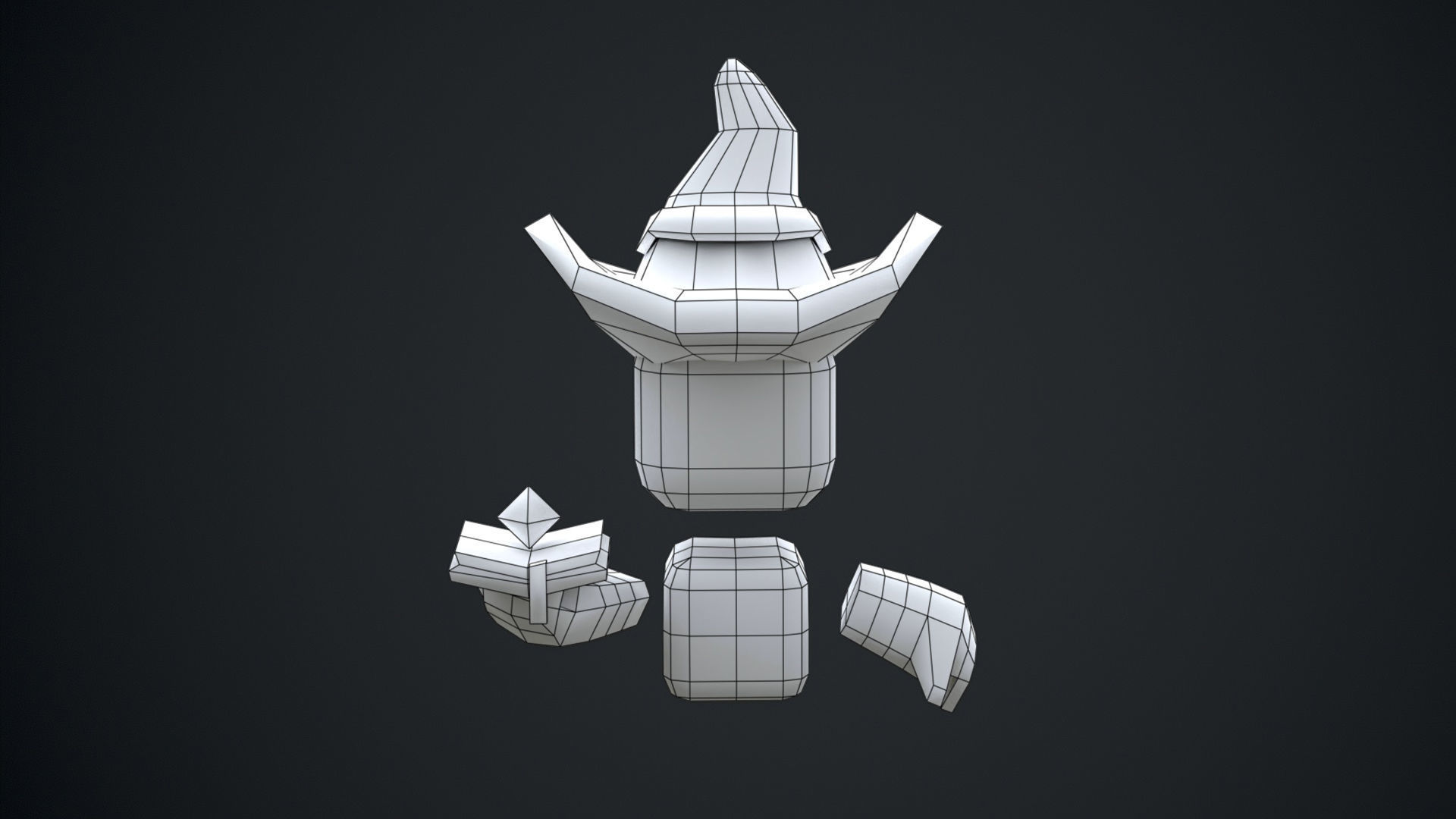 3D model Toony Character Pack Game-Ready VR / AR / low-poly | CGTrader