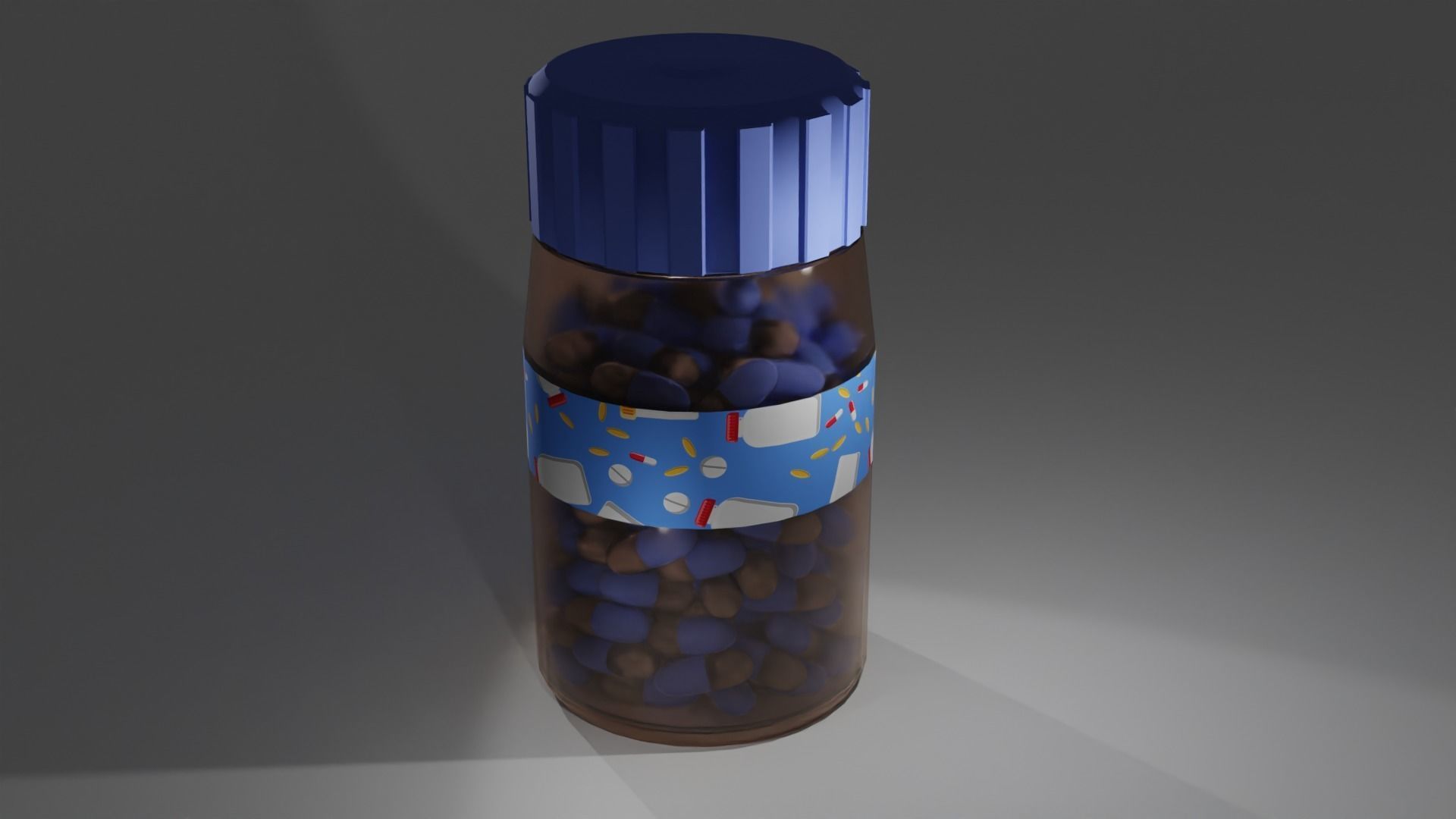 Pill packaging 3D model | CGTrader