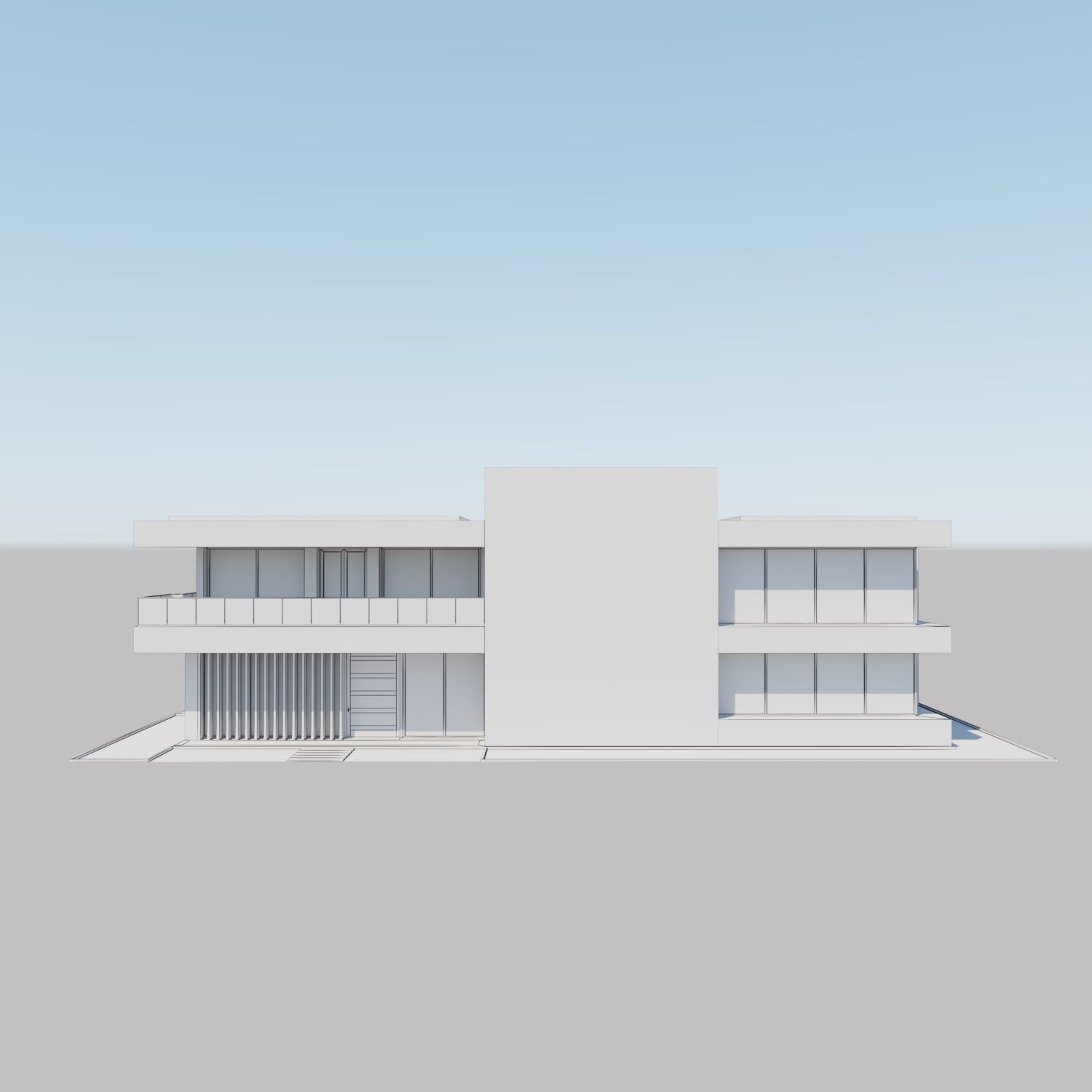 3D model Contemporary House 05 by THREEDEE INC VR / AR / low-poly ...