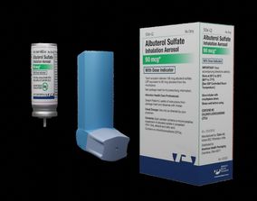 Animated Inhaler 3D Models | CGTrader
