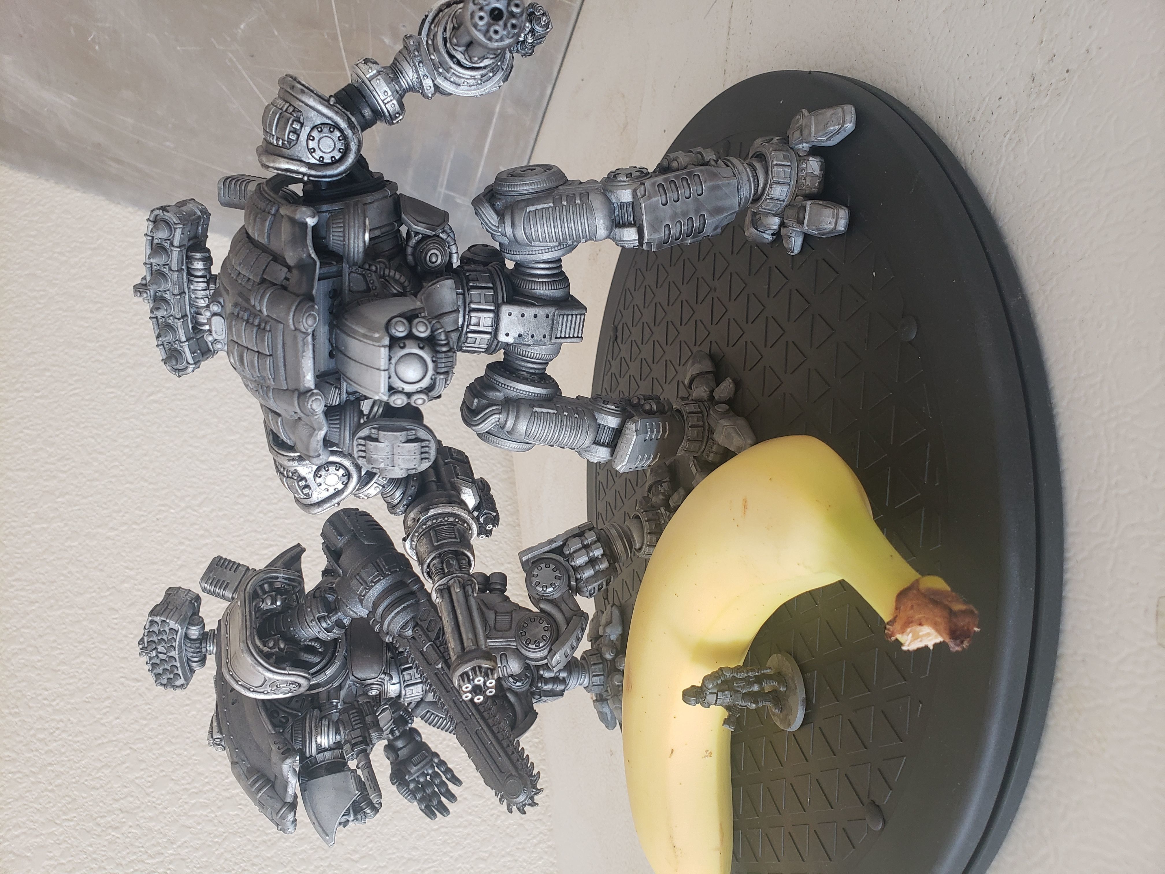 Project Quixote-28mm Presupported Dieselpunk Modular Mech Kit 3D model ...