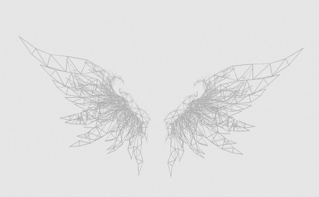 3D model Futuristic Wing VR / AR / low-poly | CGTrader