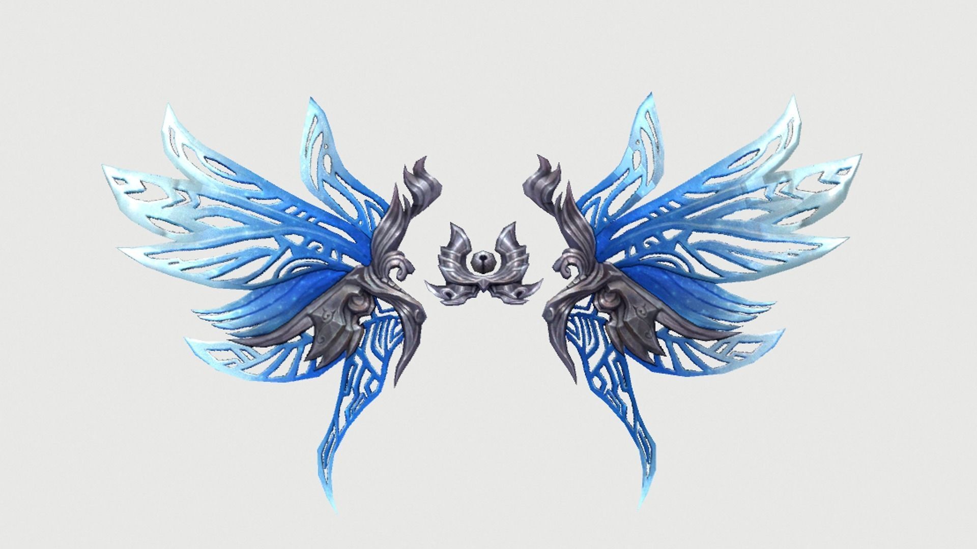 3D model Futuristic Wing VR / AR / low-poly | CGTrader