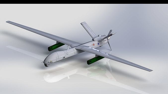 Anka-S UAV 3D model | CGTrader