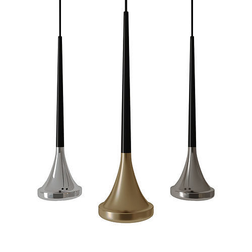 Davis LED pendant light by Kuzco Lighting 3D model | CGTrader