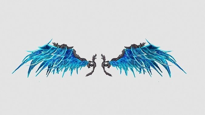 3D model Ice Wing VR / AR / low-poly | CGTrader