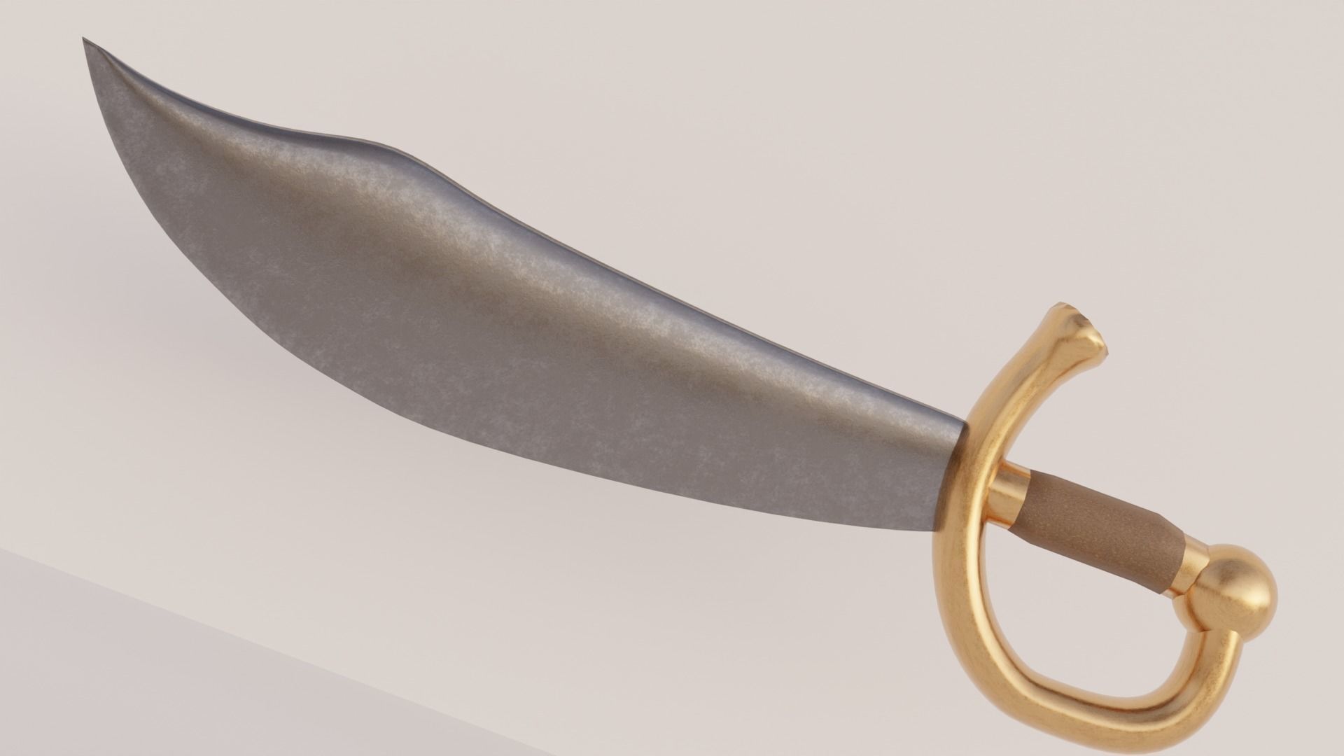 Heavy Pirate Captain Cutlass 3D model | CGTrader