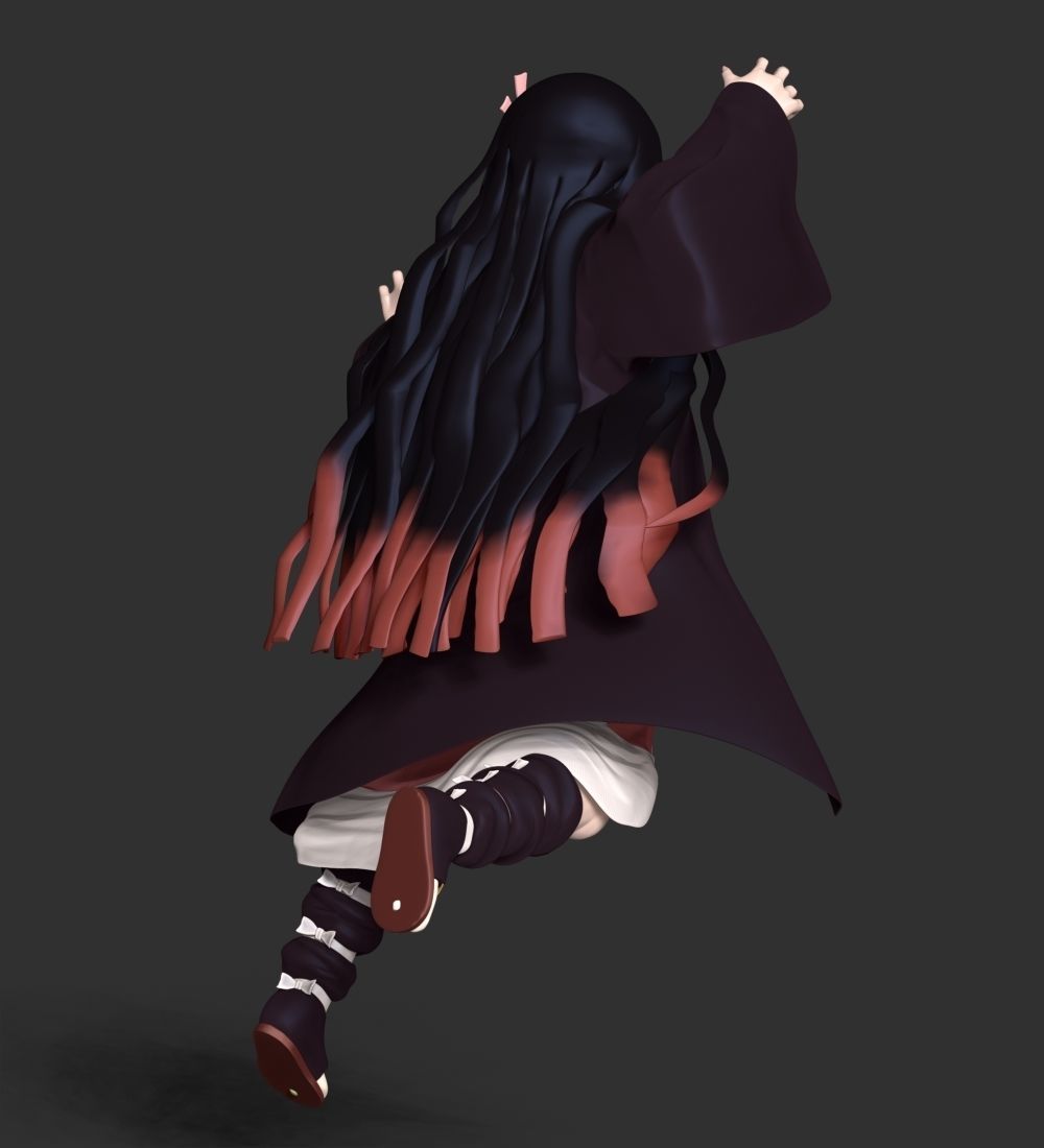 Nezuko - Demon Slayer Hinokami Chronicles 3D model 3D printable | CGTrader