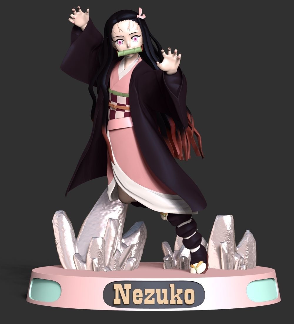 Nezuko - Demon Slayer Hinokami Chronicles 3D model 3D printable | CGTrader
