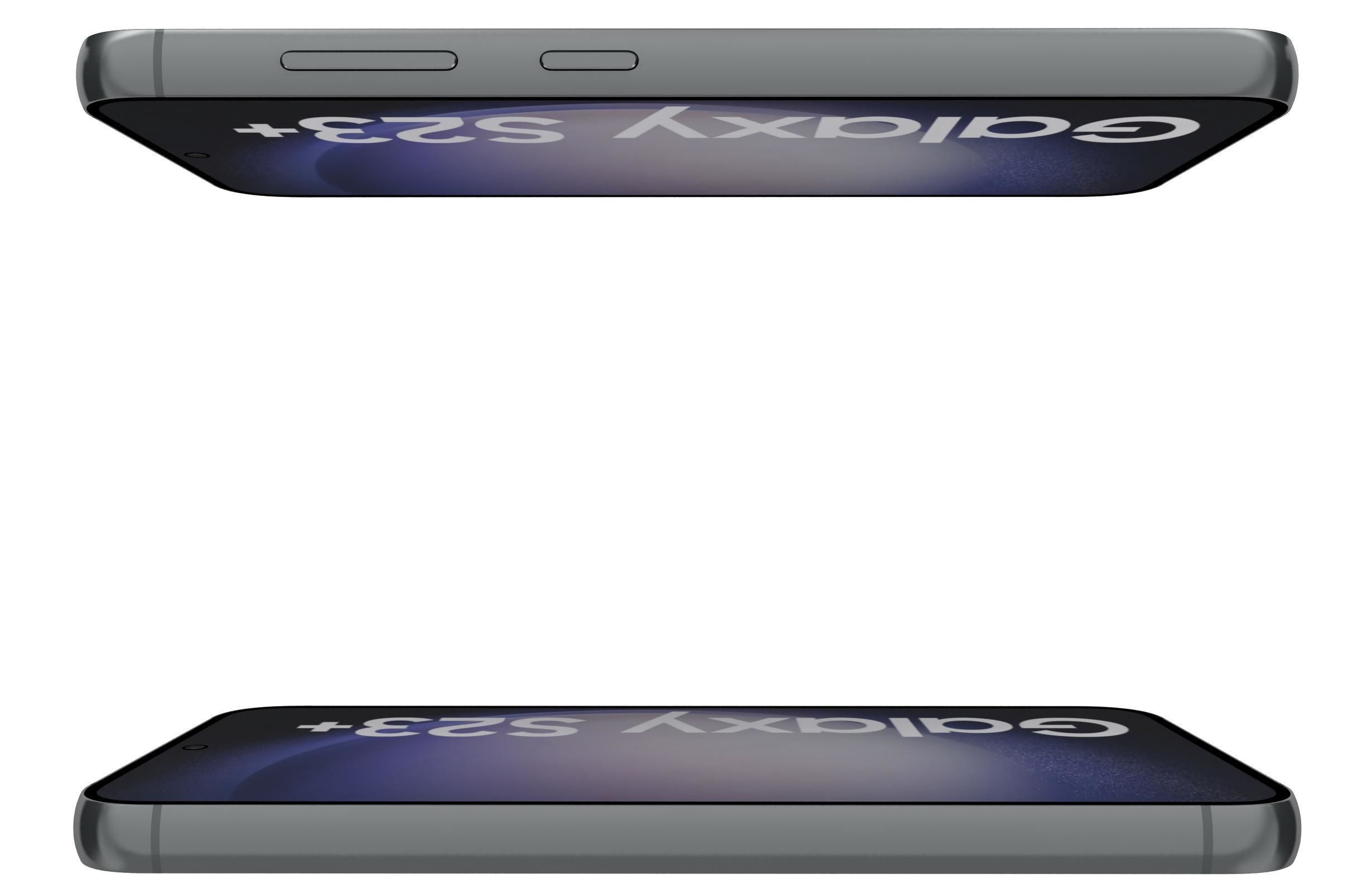 Samsung Galaxy S23 Plus Gray 3D model | CGTrader