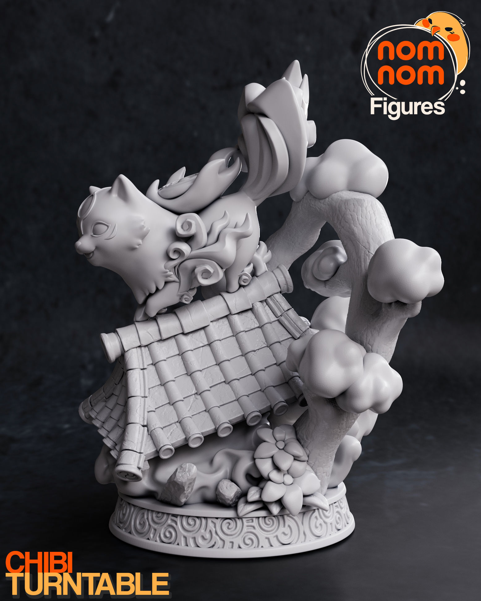 Chibi Amaterasu - Okami 3D model 3D printable | CGTrader