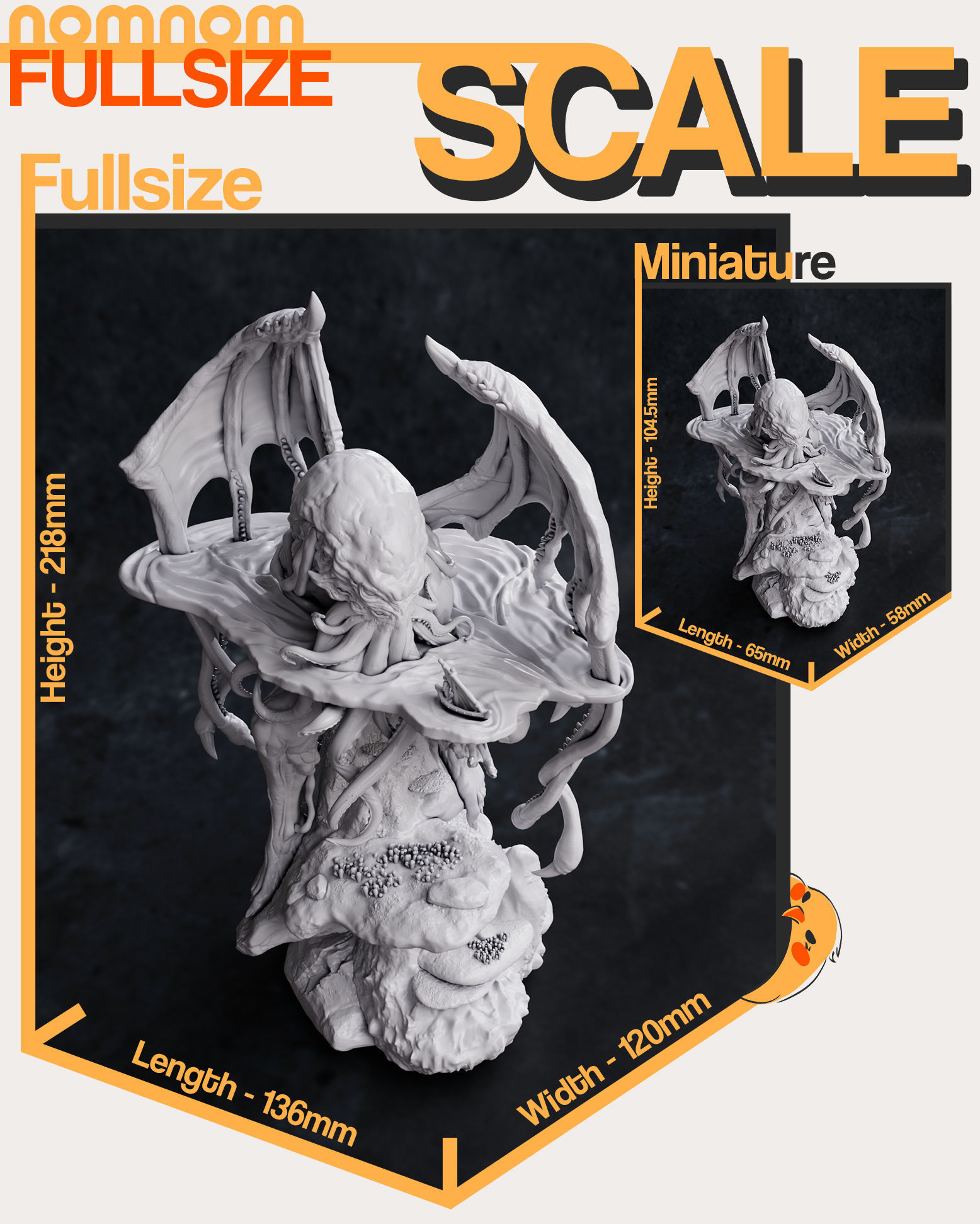 Cthulhu Mythos 3D model 3D printable | CGTrader