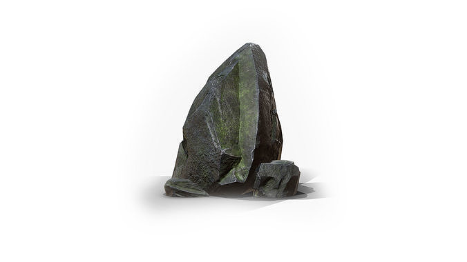 small stone free VR / AR / low-poly 3D model | CGTrader