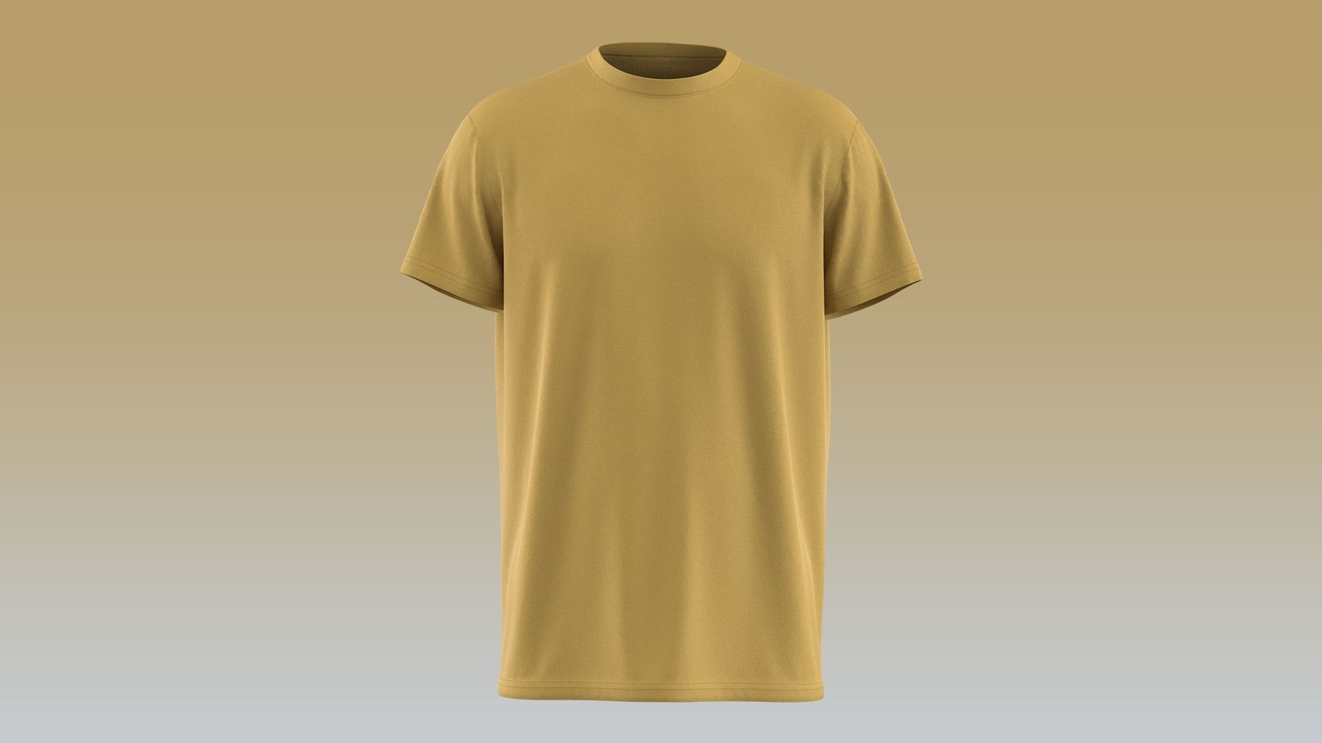 Basic Top Tee Design 3D model | CGTrader