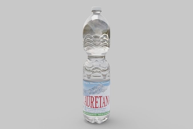 A simple water bottle 3D model | CGTrader