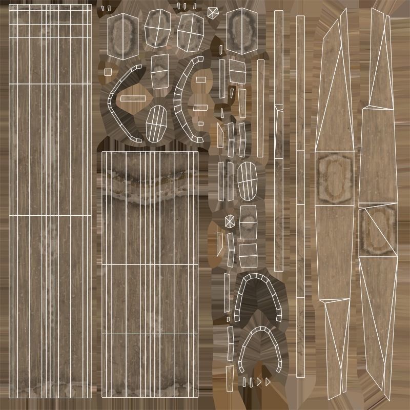 3D model Pickaxe Wood VR / AR / low-poly | CGTrader
