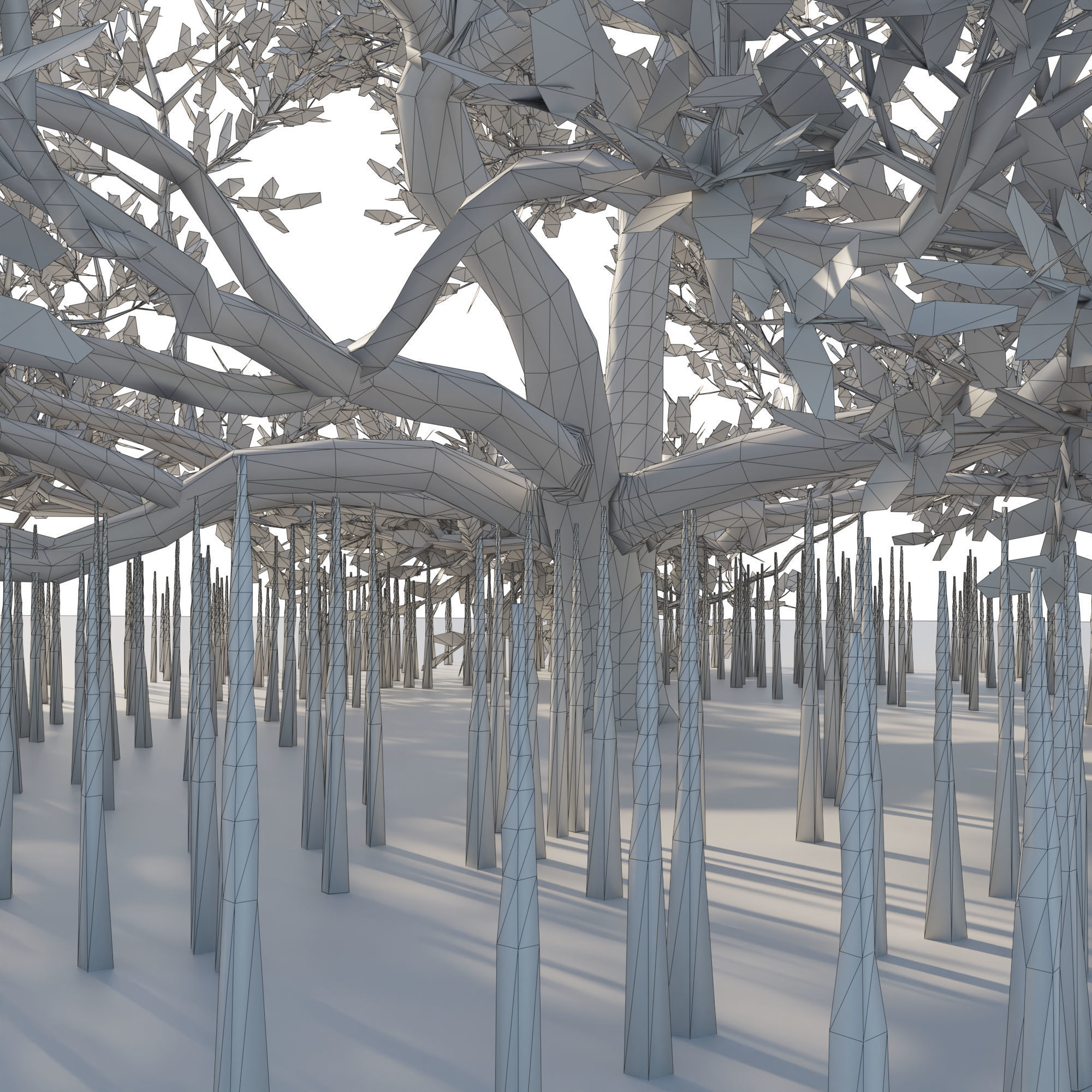 3D model Mangrove - Pidada Merah - Berembang - Sonneratia caseolaris VR ...