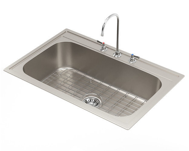 ELKAY SLPFS33224 sink 3D model | CGTrader