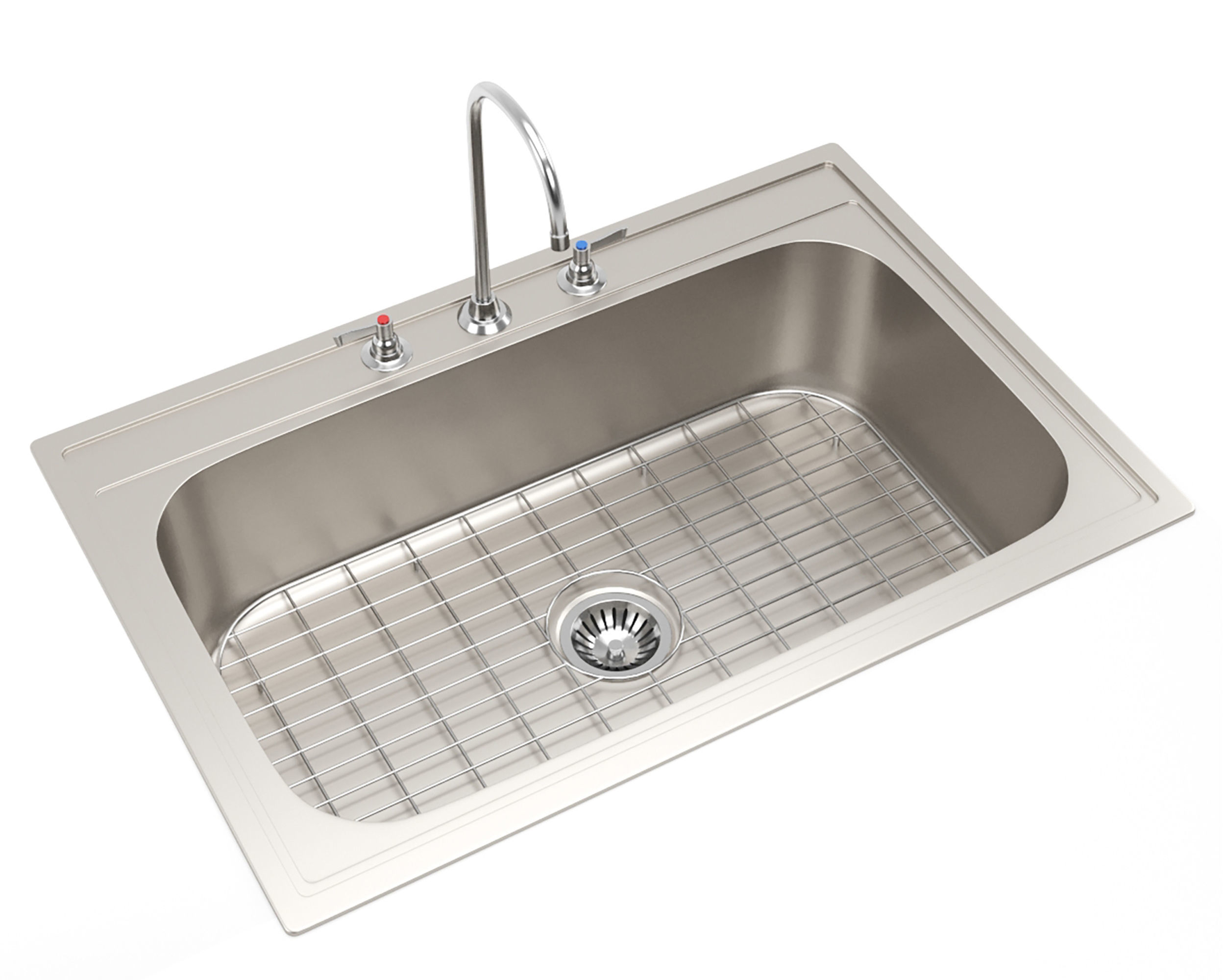 ELKAY SLPFS33224 sink 3D model | CGTrader