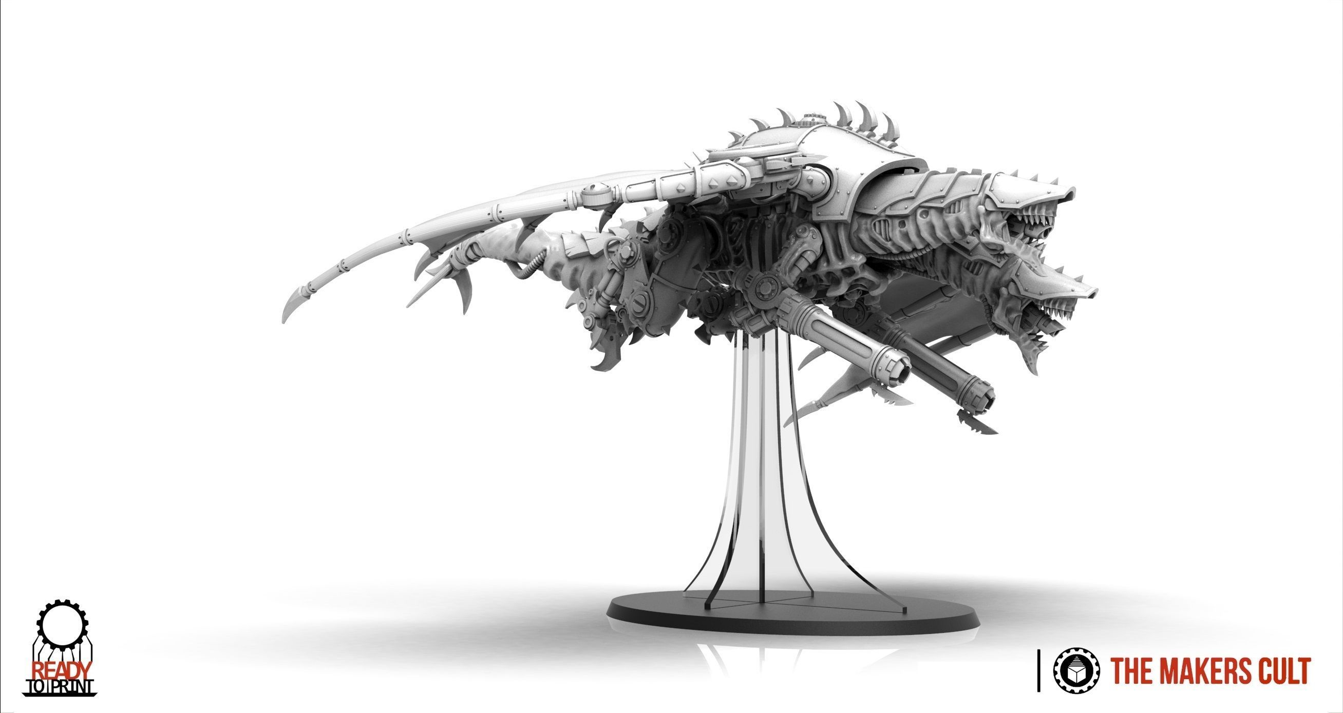 Iron Hive - Hydrafex and Raptorix 3D model 3D printable | CGTrader