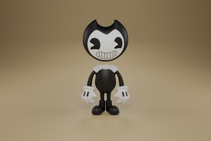 3D model Bendy The Ink Demon Game-Ready 3D Character Model VR / AR ...
