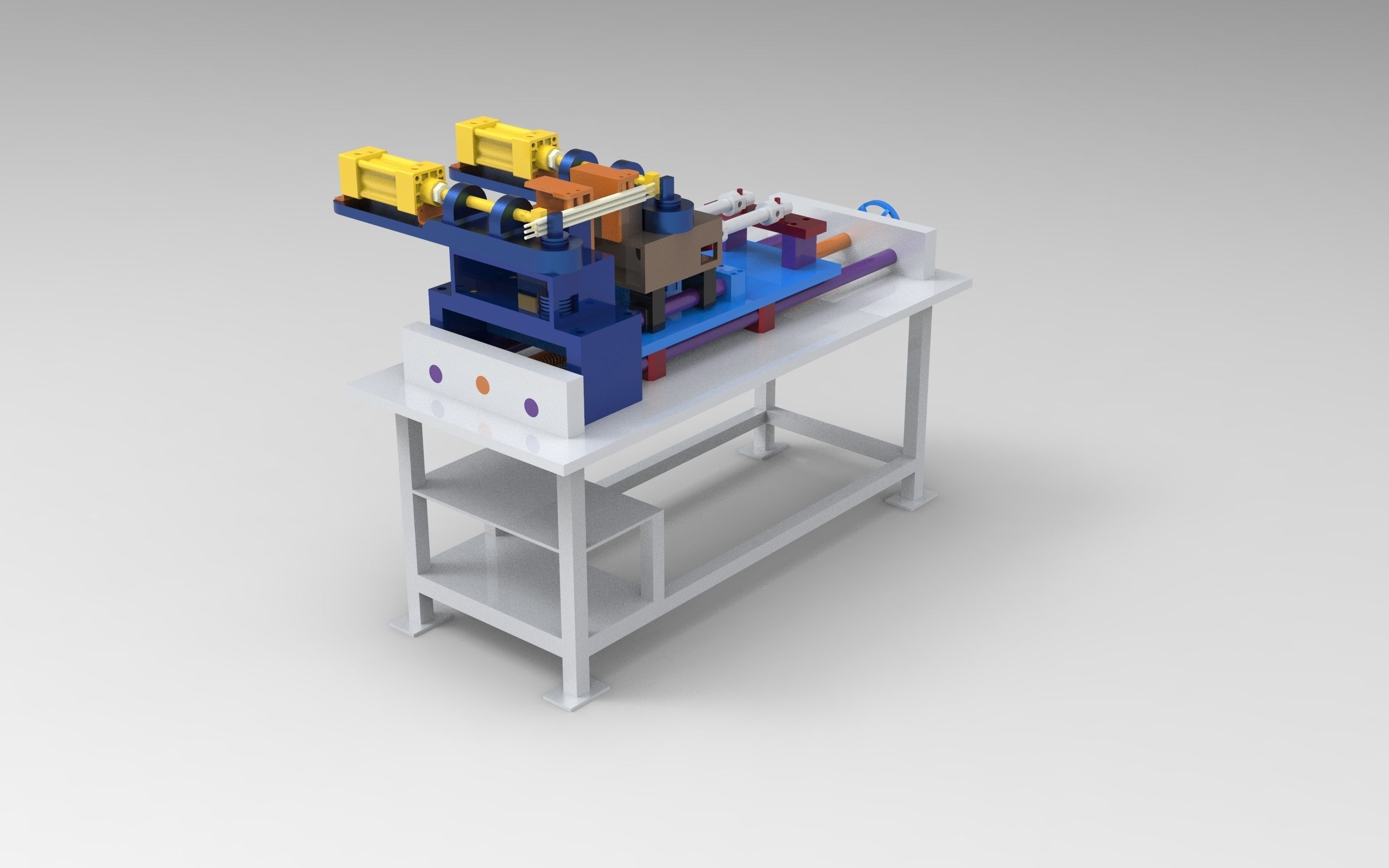 3D model 90 degree tube bending Machine VR / AR / low-poly | CGTrader