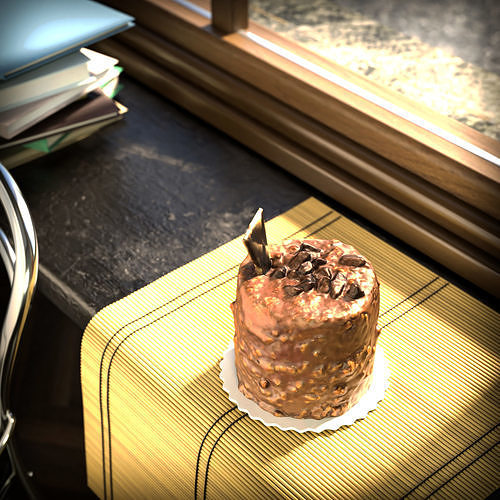 3D model Tiny Cake VR / AR / low-poly | CGTrader