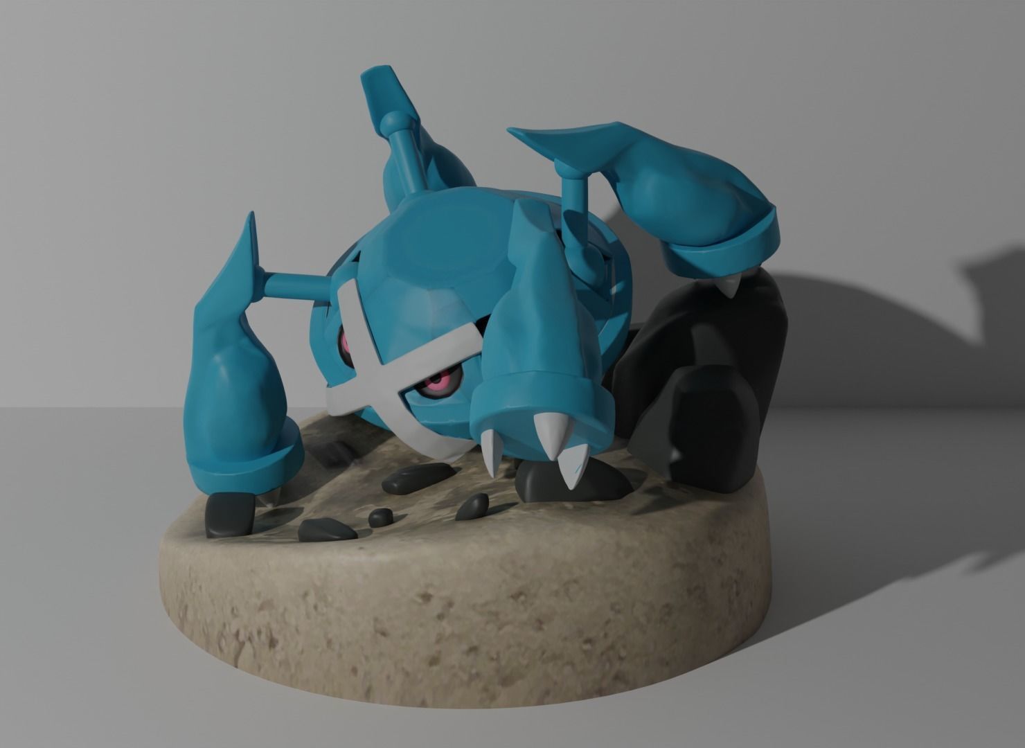 Metagross pokemon 3D print model 3D model 3D printable | CGTrader