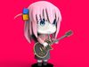 Bocchi the rock chibi 3D model 3D printable | CGTrader