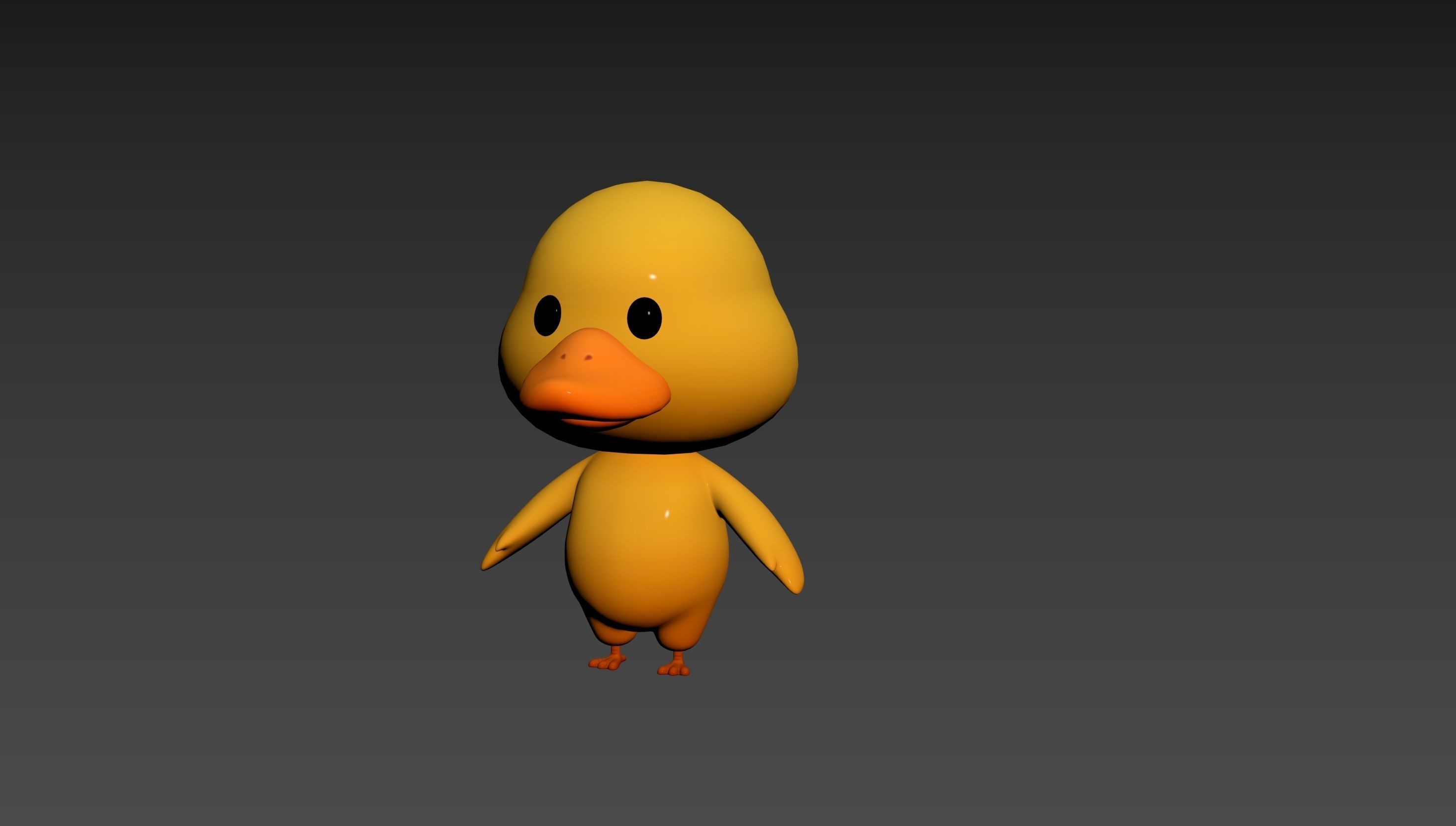 Character212 Duck 3D model | CGTrader